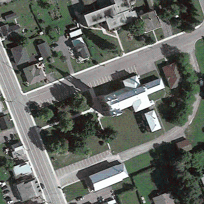 Église du Sacré-Cœur, Bourget, Ontario, Canada
